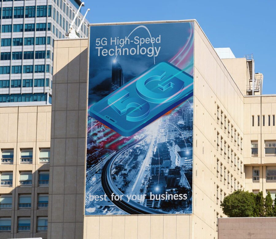 Scaffold banner - Mesh banners | LaboPrint.eu