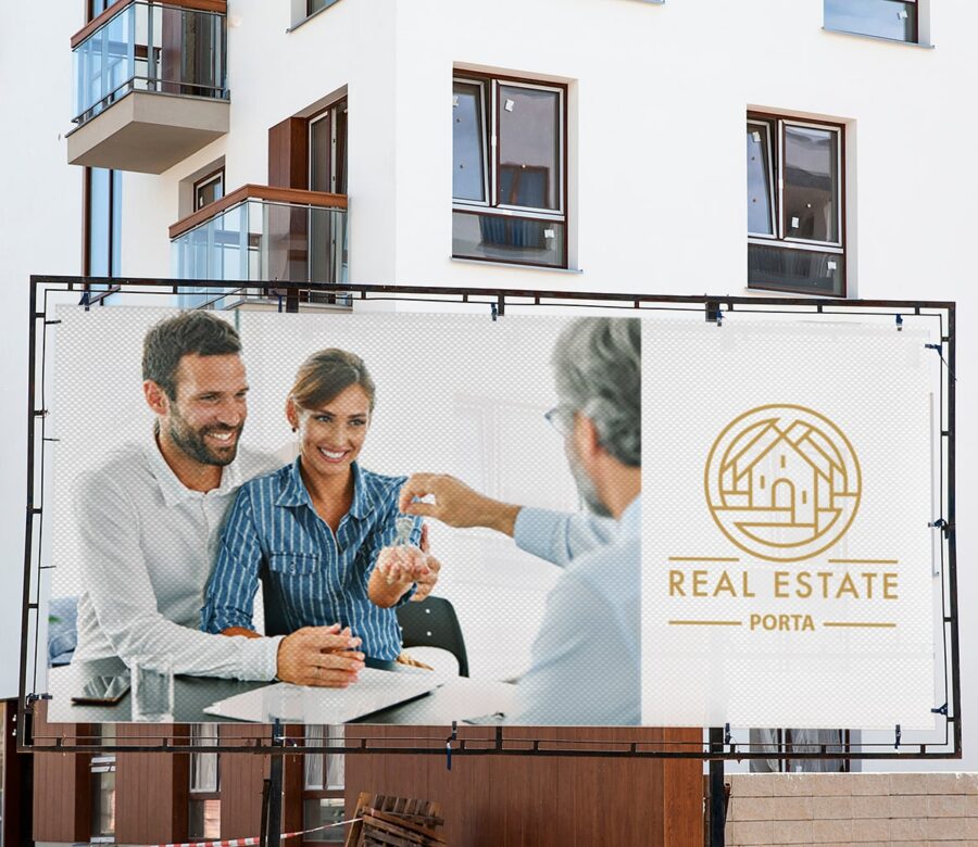 Scaffold banner - Mesh banners | LaboPrint.eu