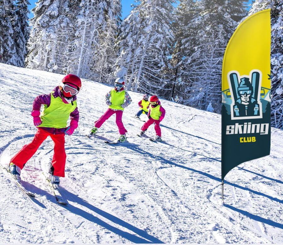 Two sided flag - Premium flag | LaboPrint.eu