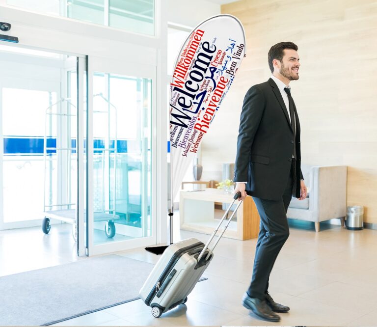 Double sided flags - Standard flags | LaboPrint.eu