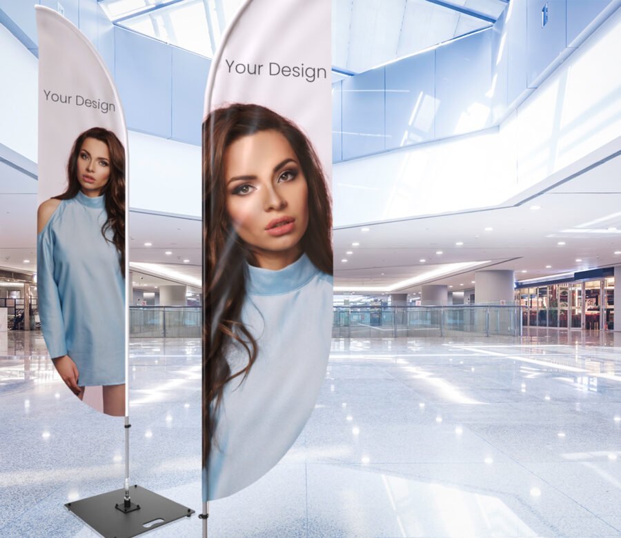 Double sided flags - Standard flags | LaboPrint.eu