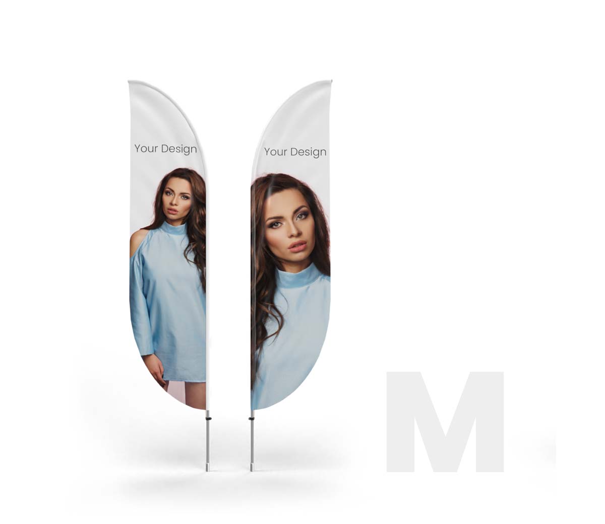 Double sided flags - Standard flags | LaboPrint.eu