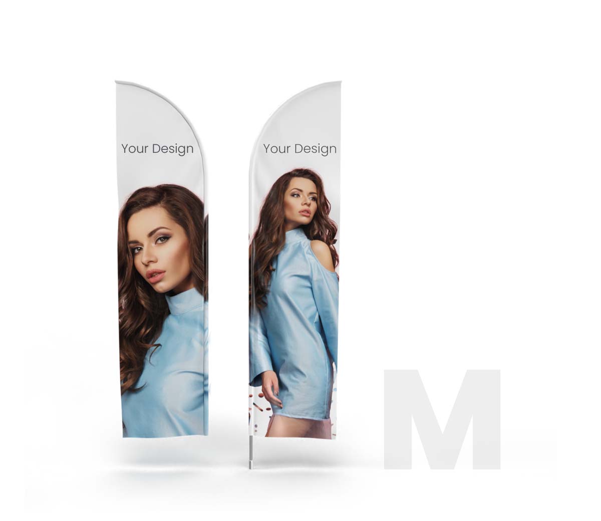 Double sided flags - Standard flags | LaboPrint.eu