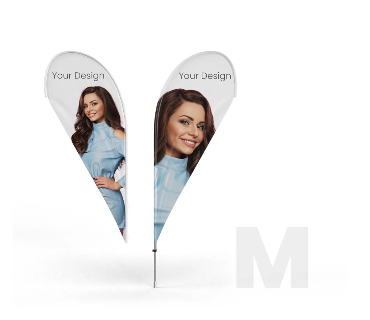 Double sided flags - Standard flags | LaboPrint.eu