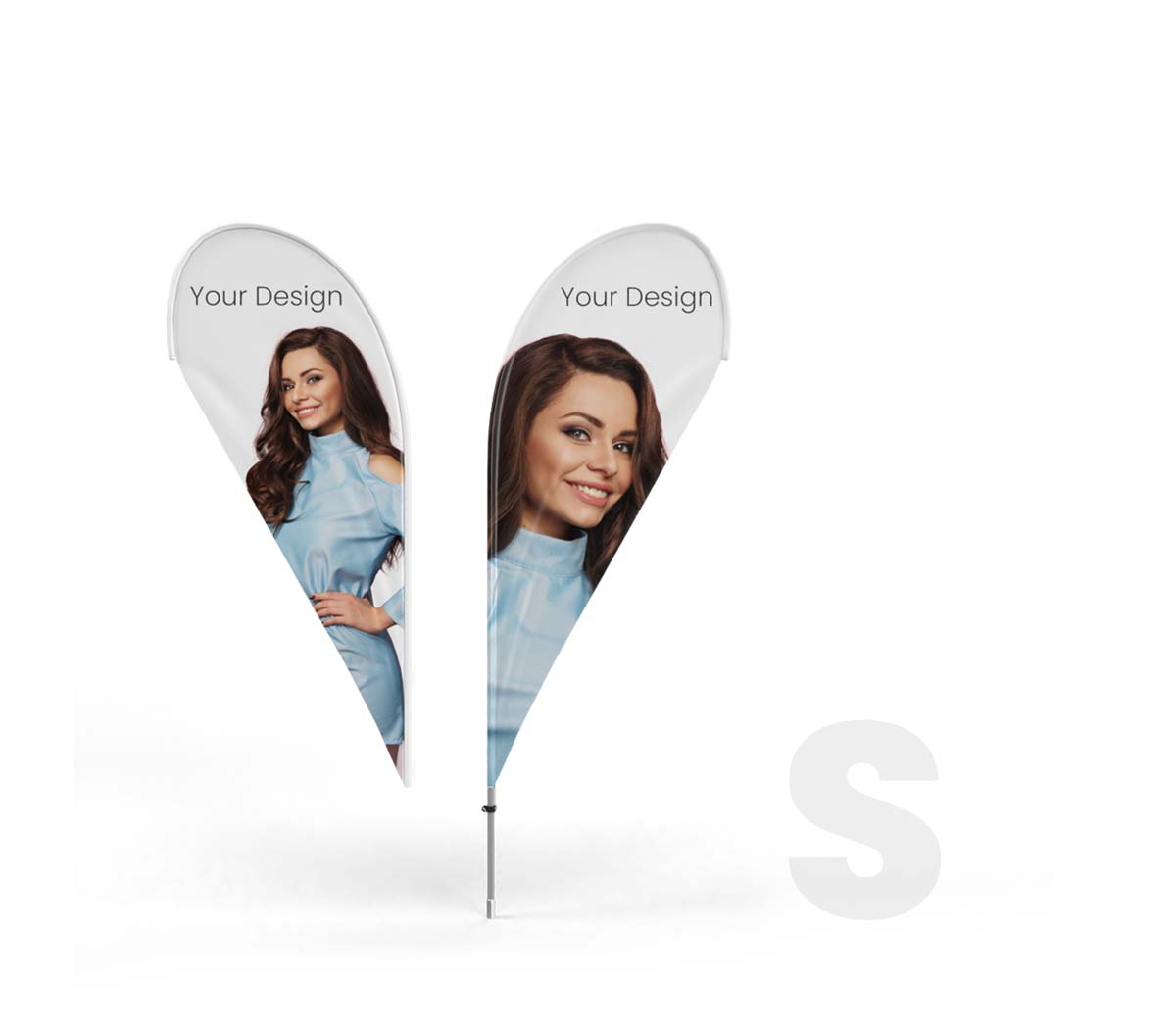 Double sided flags - Standard flags | LaboPrint.eu