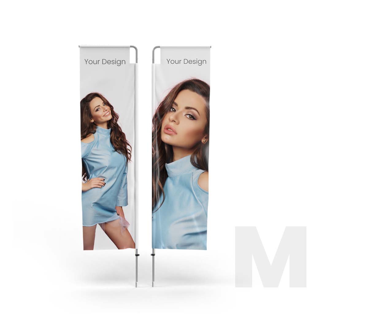 Two sided flag - Premium flag | LaboPrint.eu