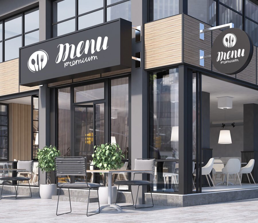 Panneau publicitaire lumineux - Caisson | LaboPrint.eu