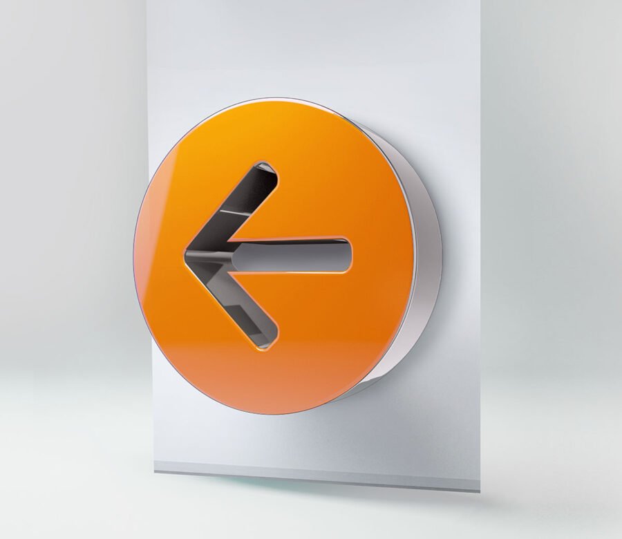 3D logo signage - 3D advertising | LaboPrint.eu