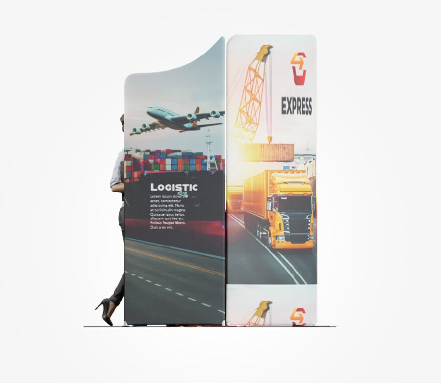 Portable exhibition stands 2x2 -Promotional stands | LaboPrint.eu