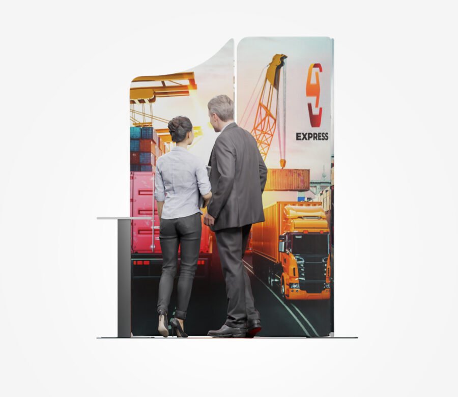 Portable exhibition stands 2x2 -Promotional stands | LaboPrint.eu