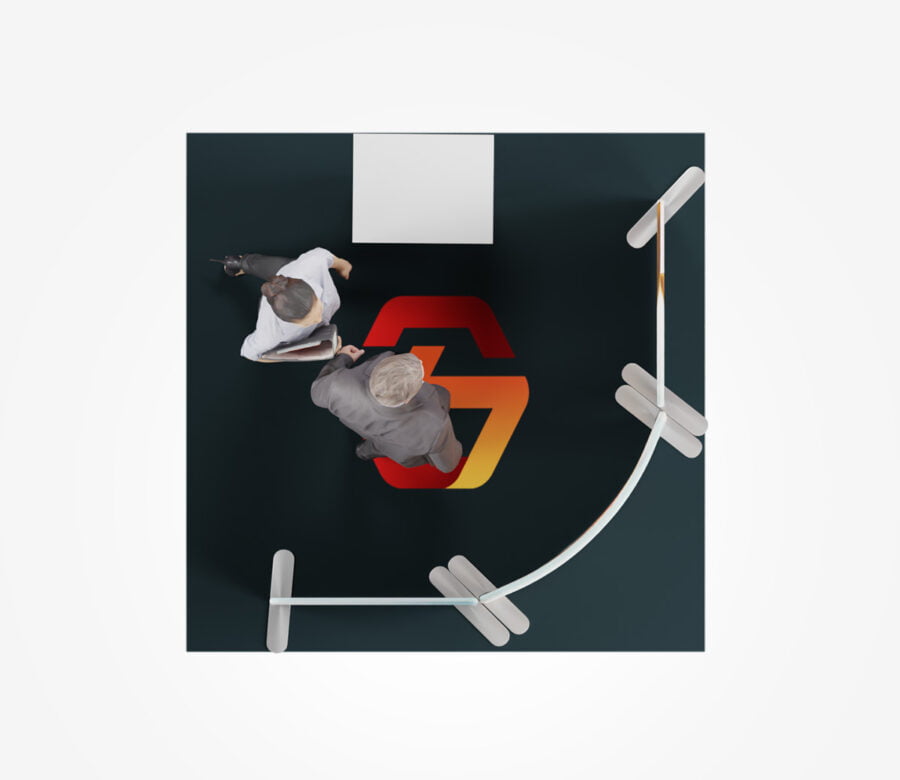 Portable exhibition stands 2x2 -Promotional stands | LaboPrint.eu