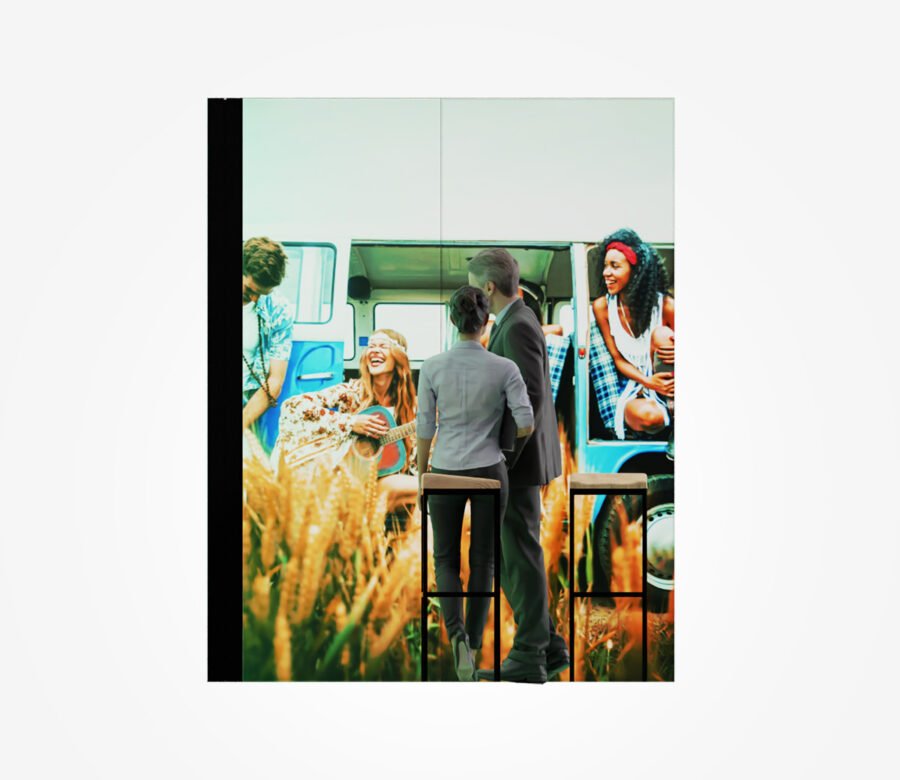 Lightbox exhibition stand 2x2 - Promotional stands | LaboPrint.eu