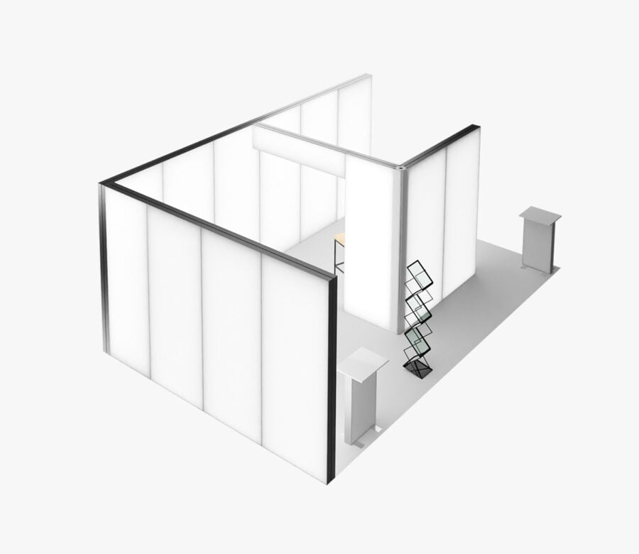 Trade show display stands 6 x 4 m | LaboPrint.eu