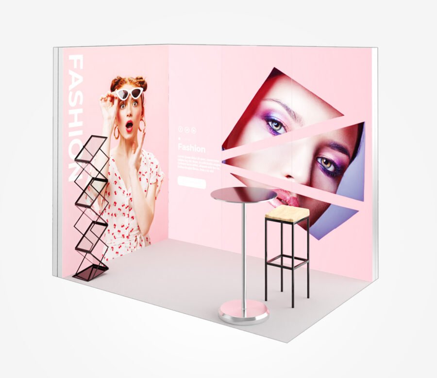 Exhibition stand systems 3x2 - Promotional stands | LaboPrint.eu