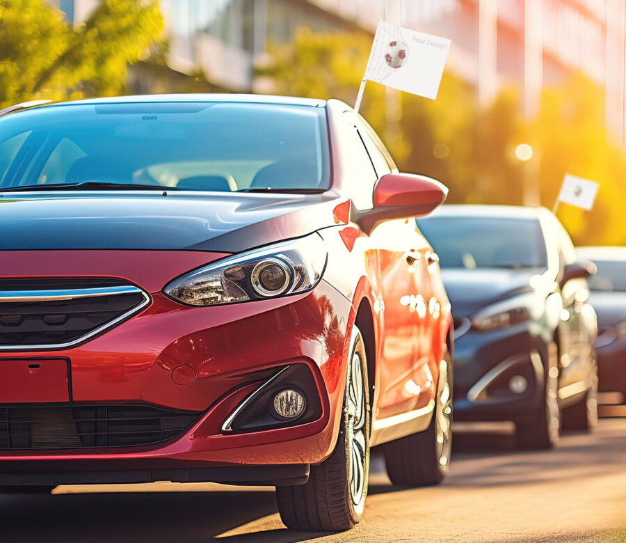 Car flags | LaboPrint.eu