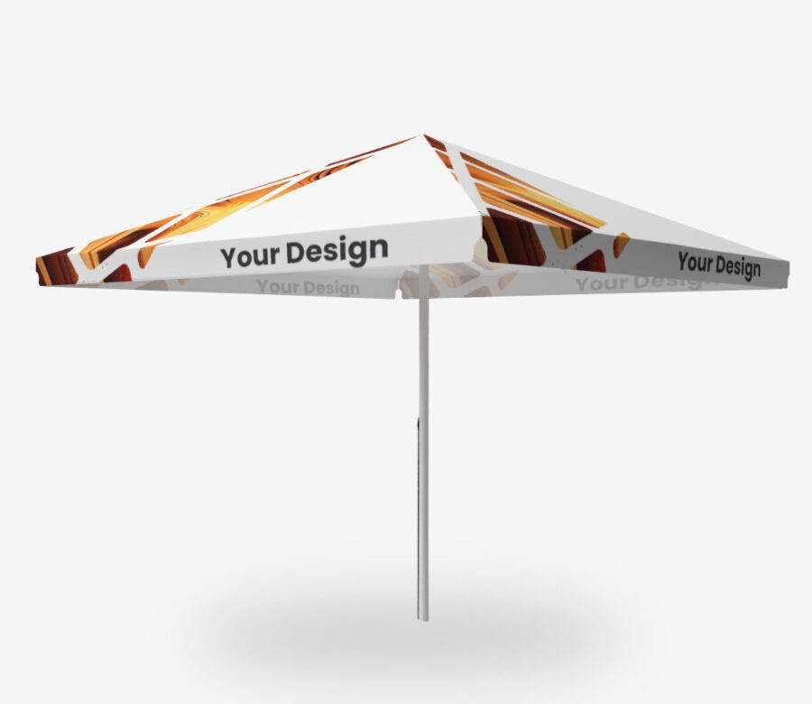 Bar parasol with frills - Ready-made solutions | LaboPrint.eu