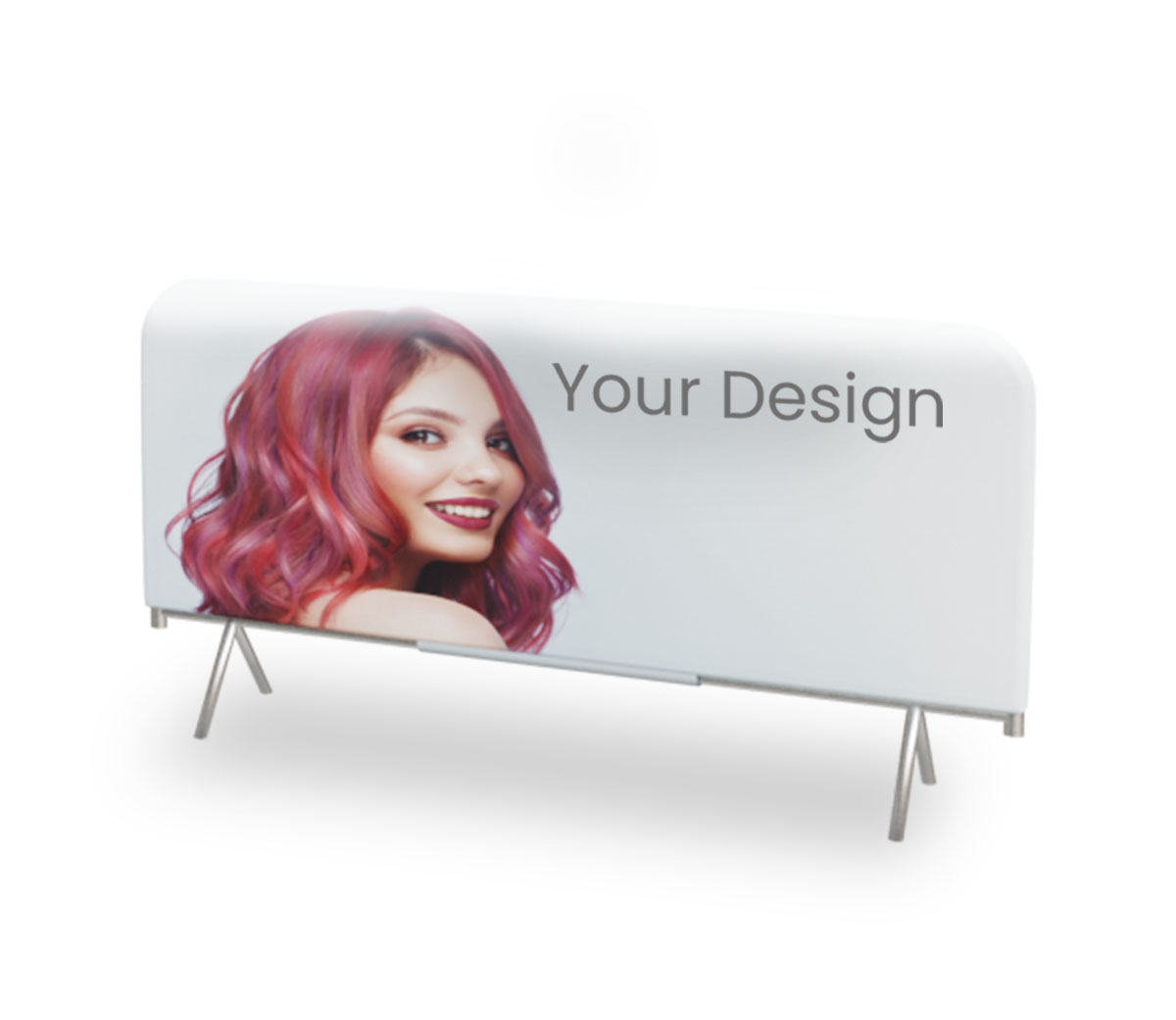Crowd barrier cover - Ready-made solutions | LaboPrint.eu