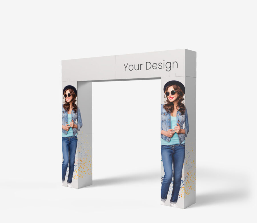 Advertising gate of printed cardboard- POS products | LaboPrint.eu